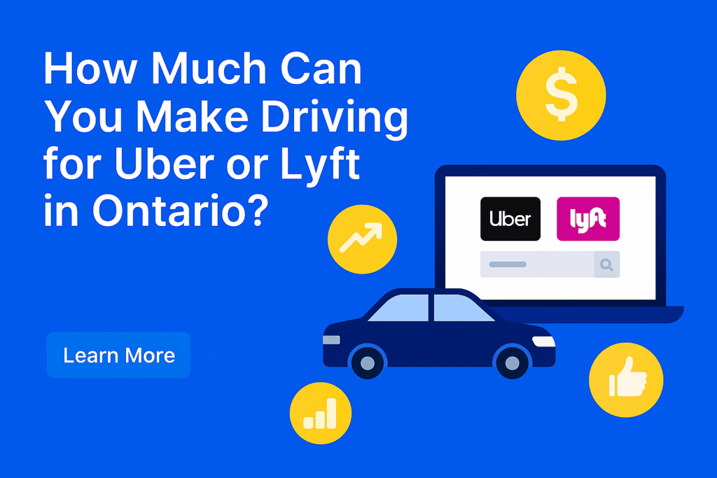 How Much Can You Really Make Driving for Uber or Lyft in Ontario ...